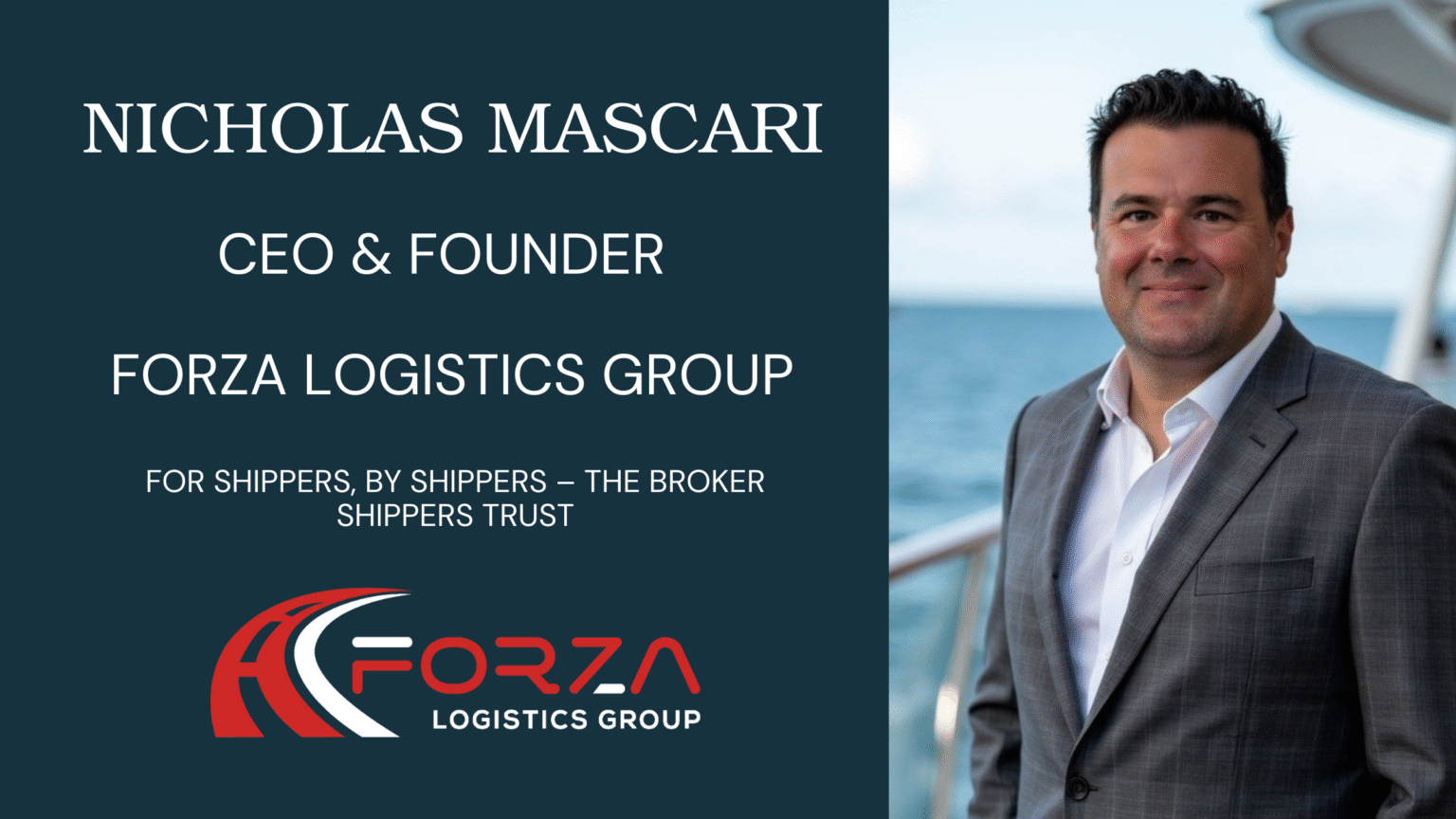 Message from the Forza CEO: Redefining Logistics, Doing What’s Right ...